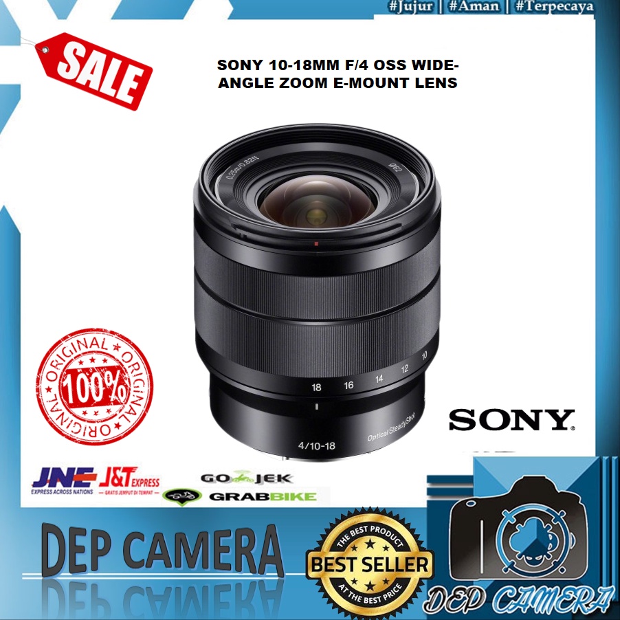 Jual Sony 10-18MM F/4 OSS Wide-angle Zoom E-mount Lens | Shopee Indonesia