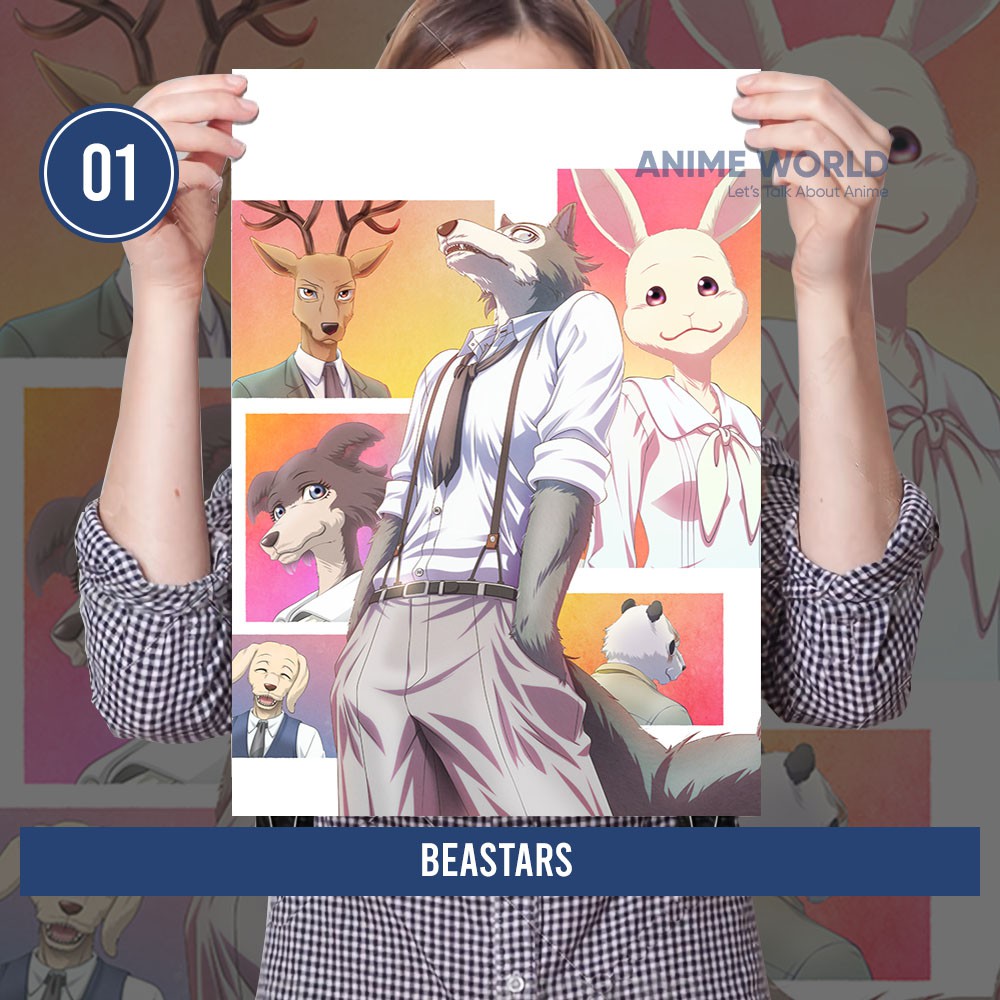 Jual Poster Anime Beastars Lengkap Size A3 - Hiasan Dinding Beastars ...