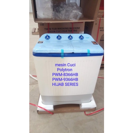 Jual Mesin Cuci Polytron PWM-9366H 9KG | Shopee Indonesia