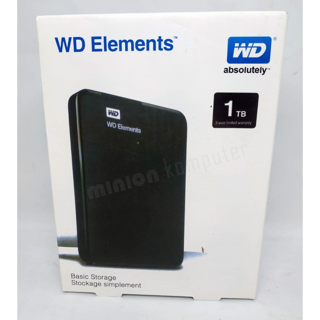 Jual CASING HARDDISK EXTERNAL WD ELEMENT / HDD CASE ENCLOSURE 2.5" SATA ...