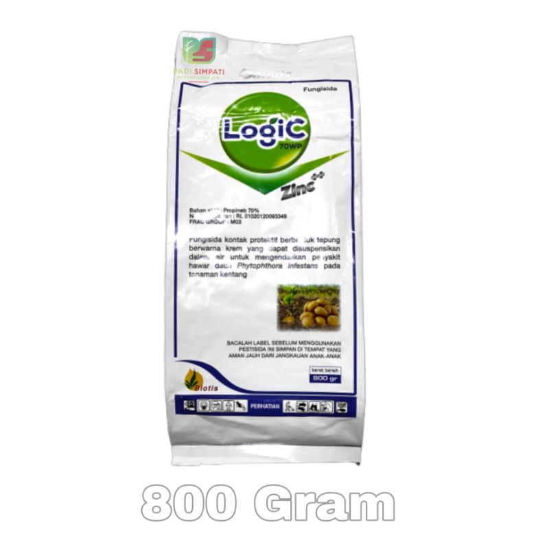 Jual Fungisida LOGIC 70Wp Zinc++ / Fungisida Propineb (800Gram ...