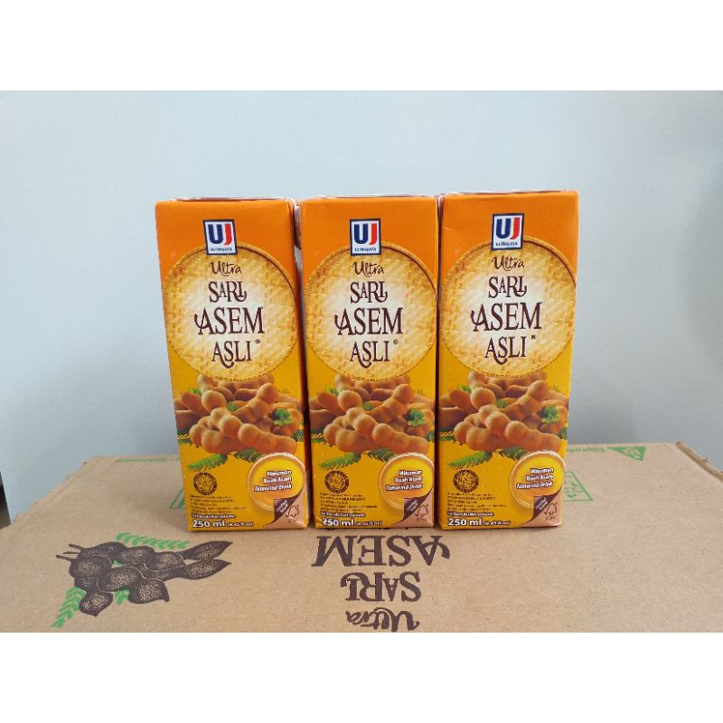 Jual Ultra Sari Asem Asli 250 ML | Shopee Indonesia