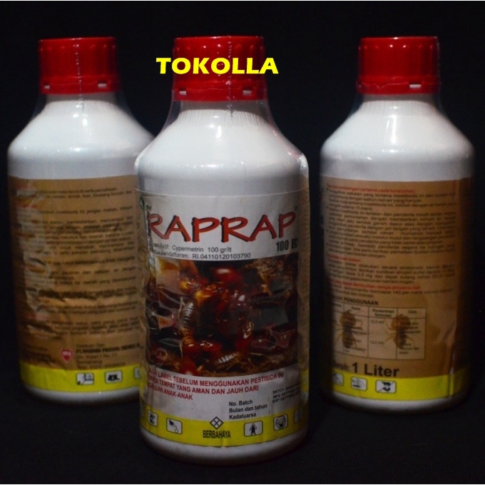 Jual Raprap 100 EC 1 Liter Obat Anti Rayap Basmi Rayap Ampuh Sipermetrin | Shopee Indonesia