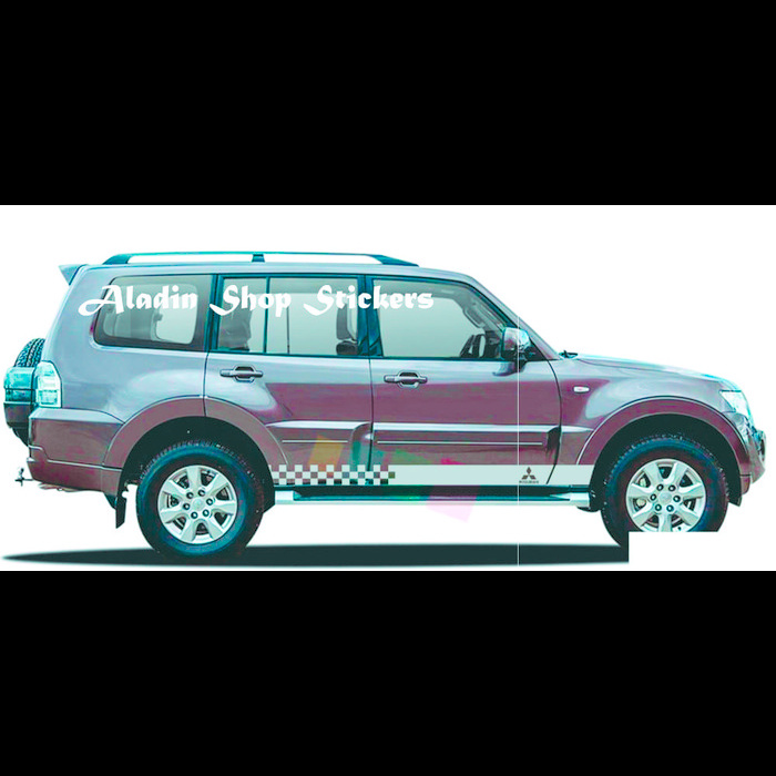 Jual sticker list side mitsubishi xpander sticker pajero lancer mirage ...