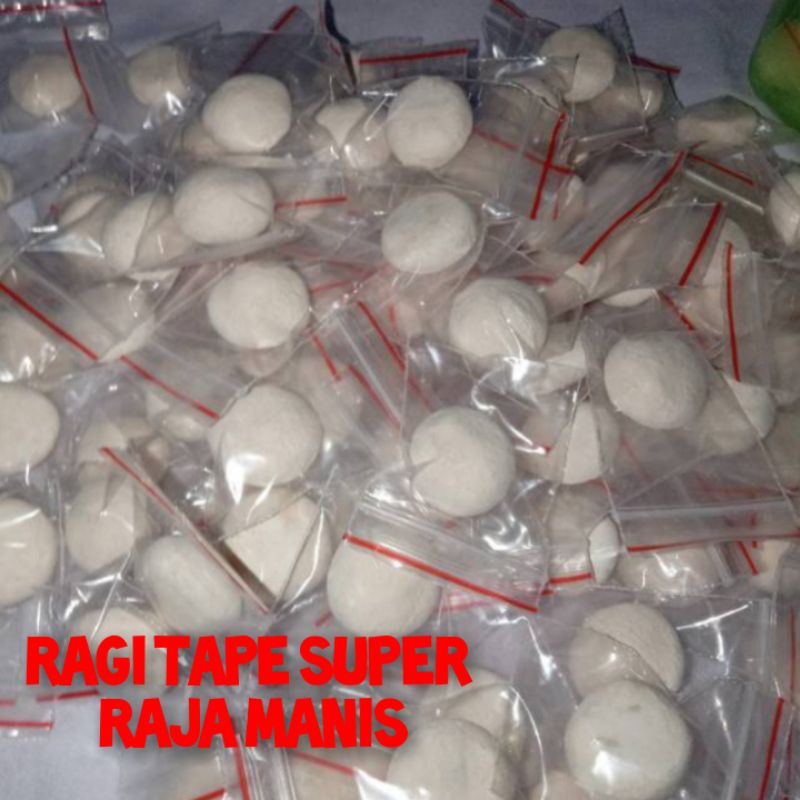 Jual Ragi Tape Super Raja Manis 25 butir | Shopee Indonesia
