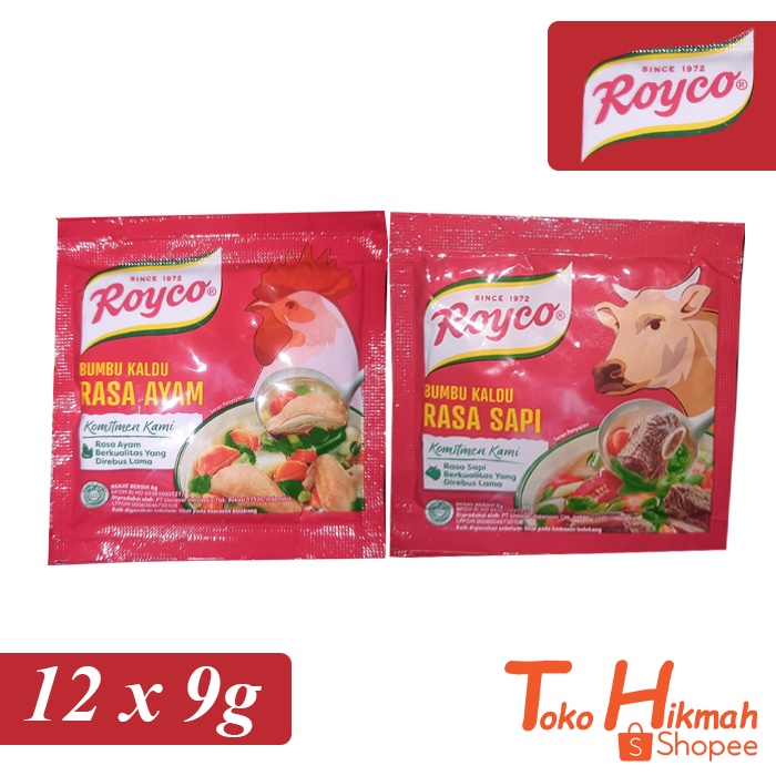 Jual BUMBU DAPUR ROYCO RENCENG BUMBU KALDU SAPI AYAM ROYKO BUMBU INSTAN ...