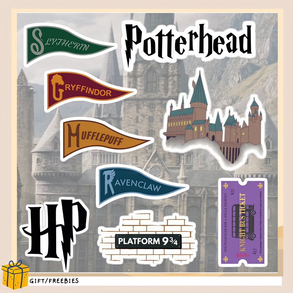 Jual [NEW] STIKER HARRY POTTER/STIKER AESTHETIC/STIKER LUCU/POTTERHEAD ...