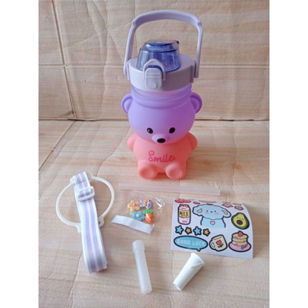 Jual Botol panda viral kapasitas 1.1liter | Shopee Indonesia