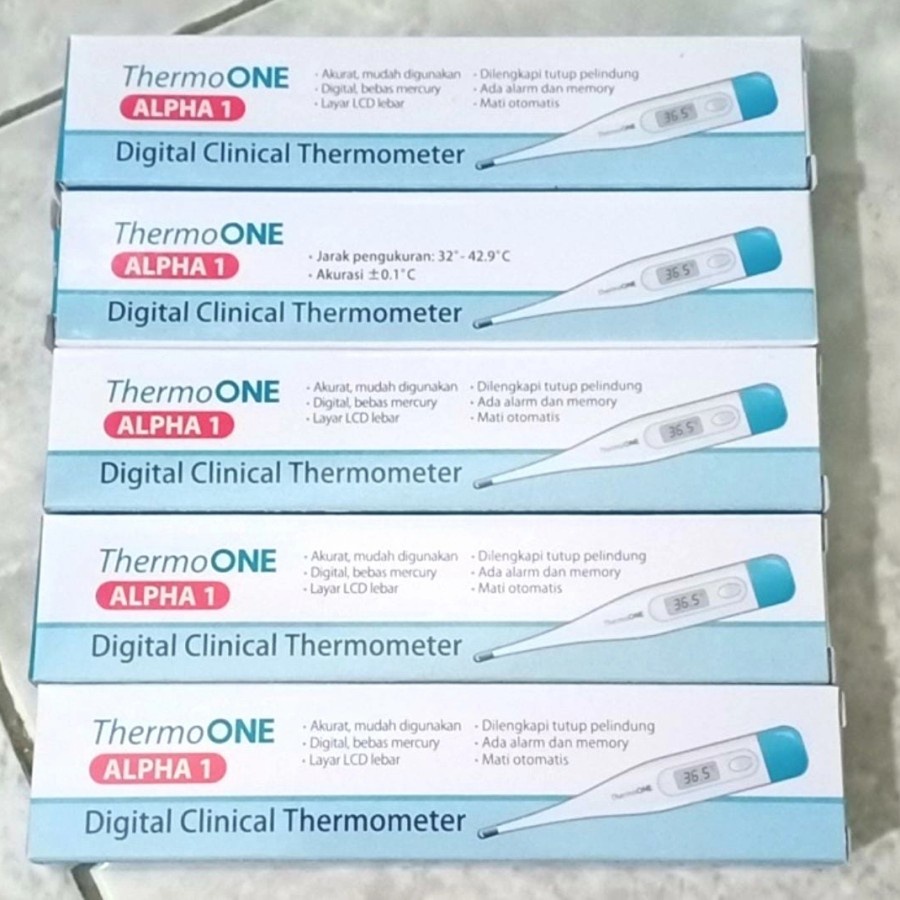 Jual Thermometer Digital ALPHA 1 / Termometer Digital Ujung kaku ...