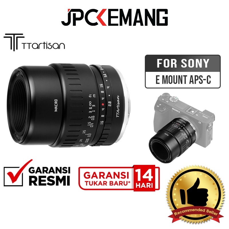 Jual TTArtisan 40mm f2.8 Macro Sony E APSC TT Artisan 40 f/2.8 Garansi Resmi | Shopee Indonesia