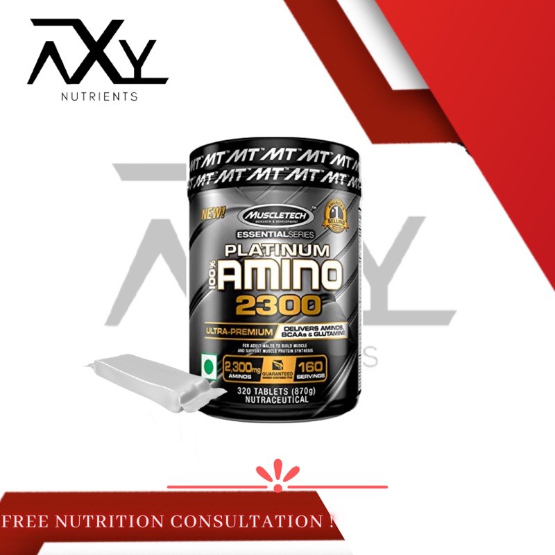 Jual MUSCLETECH AMINO 2300 320 TABS TABLET SUPLEMEN MAKANAN KESEHATAN ...