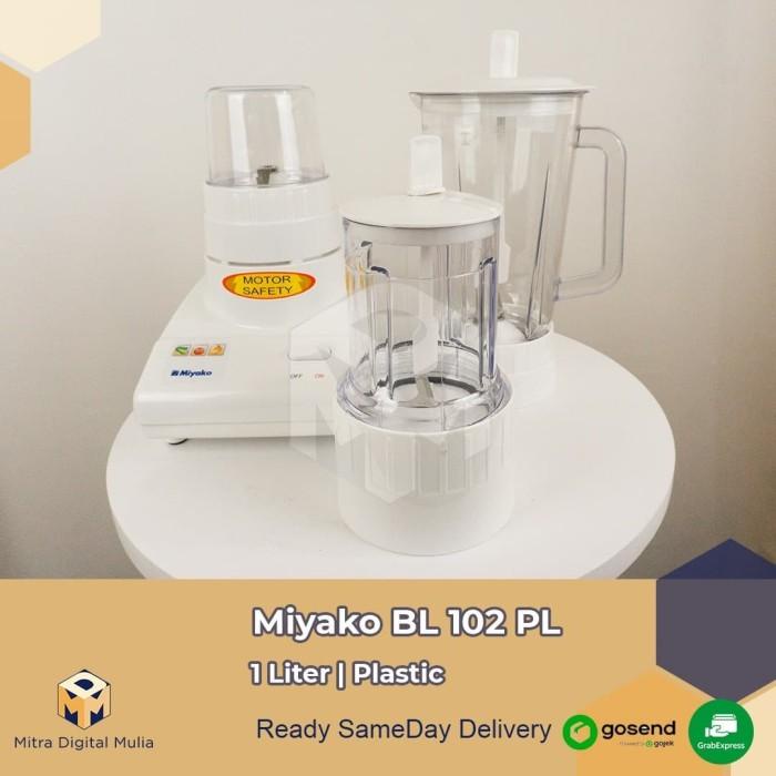 Jual Blender | Miyako - Bl 102 Pl Blender Plastik 1L 3In1 200W Kualitas ...
