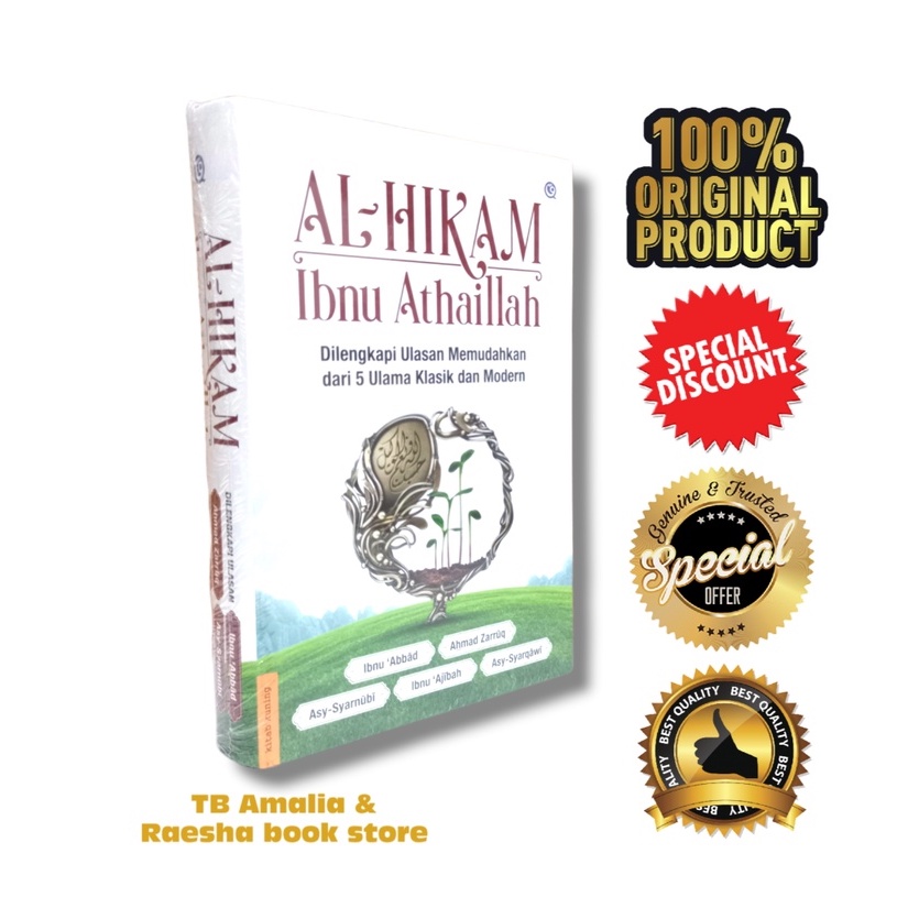 Jual Buku Al Hikam - Ibnu Athaillah - Dilengkapi Ulasan 5 Ulama Klasik Dan Modern | Shopee Indonesia