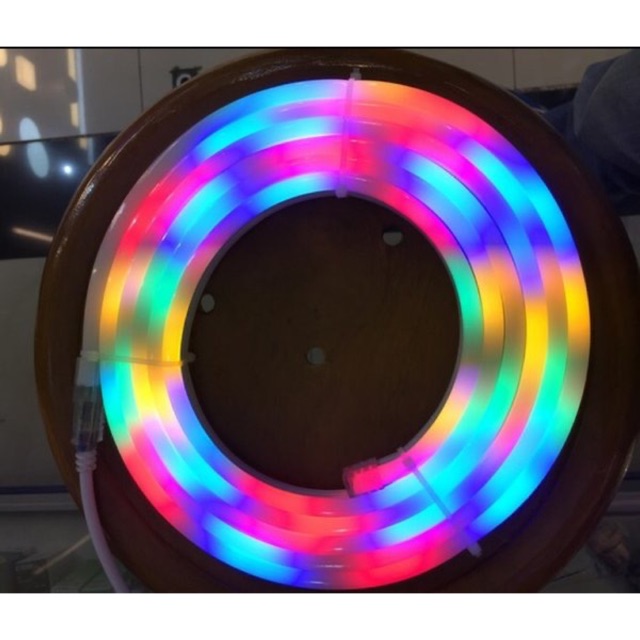 Jual Lampu led neon flex 50 meter 50m rgb led strip RGB neon flex RGB ...