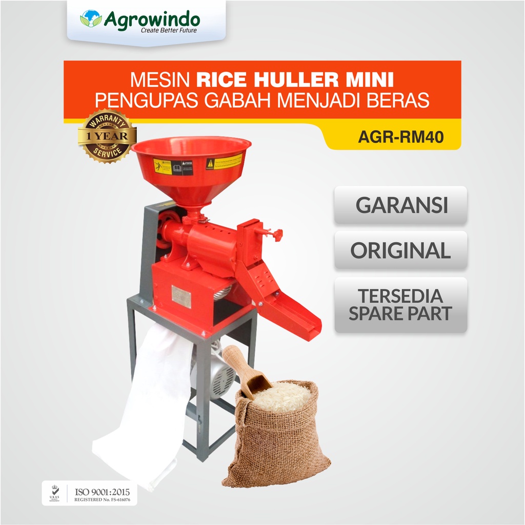 Jual Mesin Pengupas Gabah Jadi Beras AGR-RM40 | Shopee Indonesia