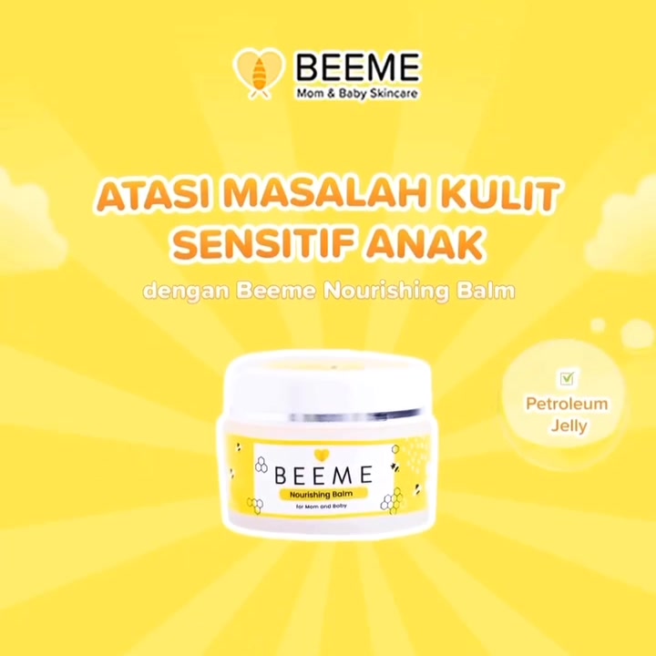 Jual BEEME Nourishing Balm 15gr / BEE ME Skincare Pelembab Kulit Ibu ...