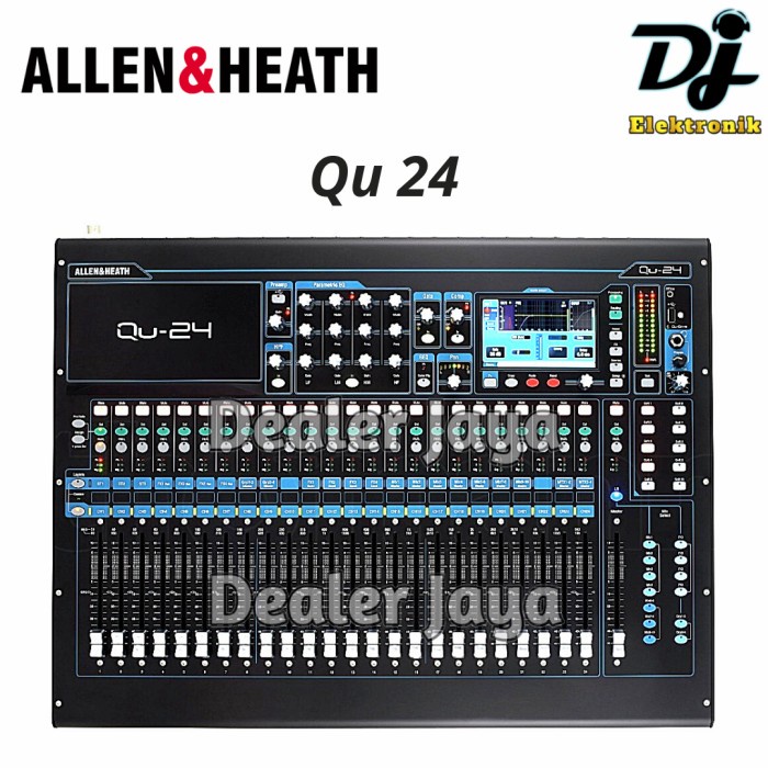 Jual Mixer Digital Allen Heath QU 24 / QU24 - 24 channel | Shopee Indonesia
