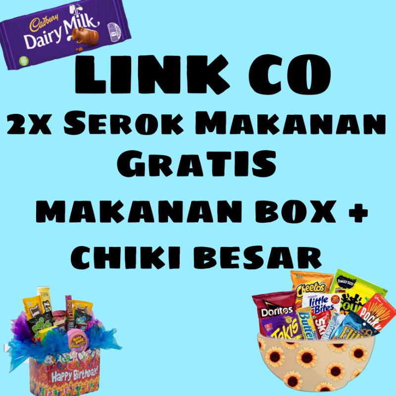 Jual Serok mantul (2×serok+gratis makanan box+snack chiki) | Shopee ...