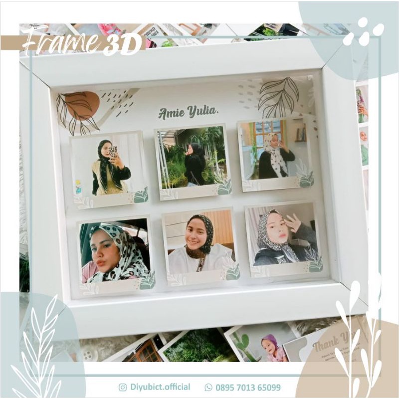 Jual frame pop up | photo frame | pigura 3D | aesthetic | Shopee Indonesia