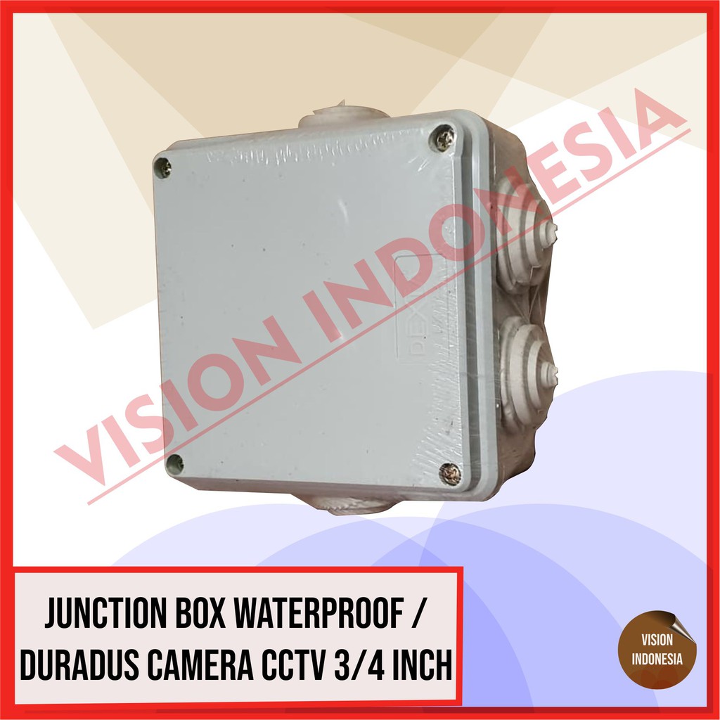 Jual JUNCTION BOX WATERPROOF / DURADUS CAMERA CCTV 3/4 inch | Shopee ...