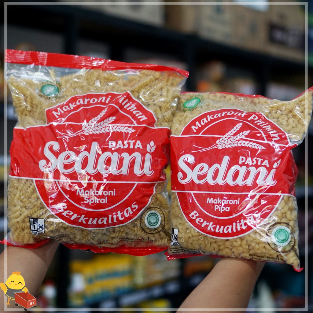 Jual Sedani Makaroni Spiral & Makaroni Pipa Pack 1 Kiloan | Shopee ...
