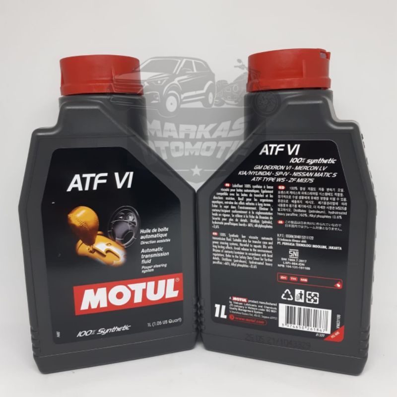 Jual MOTUL ATF VI 1L/OLI TRANSMISI MATIC MOBIL/DEXTRON 6/MAZDA JAZZ CRV ...