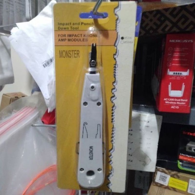 Jual Tang Krone LSA Plus Insertion Tool LSA Crone Punch Down | Shopee Indonesia