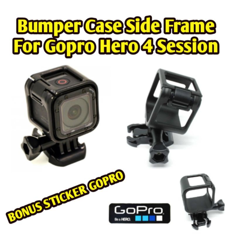 Jual Bumper Side Frame Case For Gopro Hero 4 Session Casing Plastic ...
