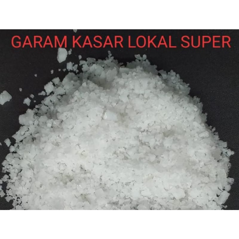 Jual GARAM KASAR - GARAM IKAN - GARAM PUTIH BERSIH - 500gr | Shopee ...