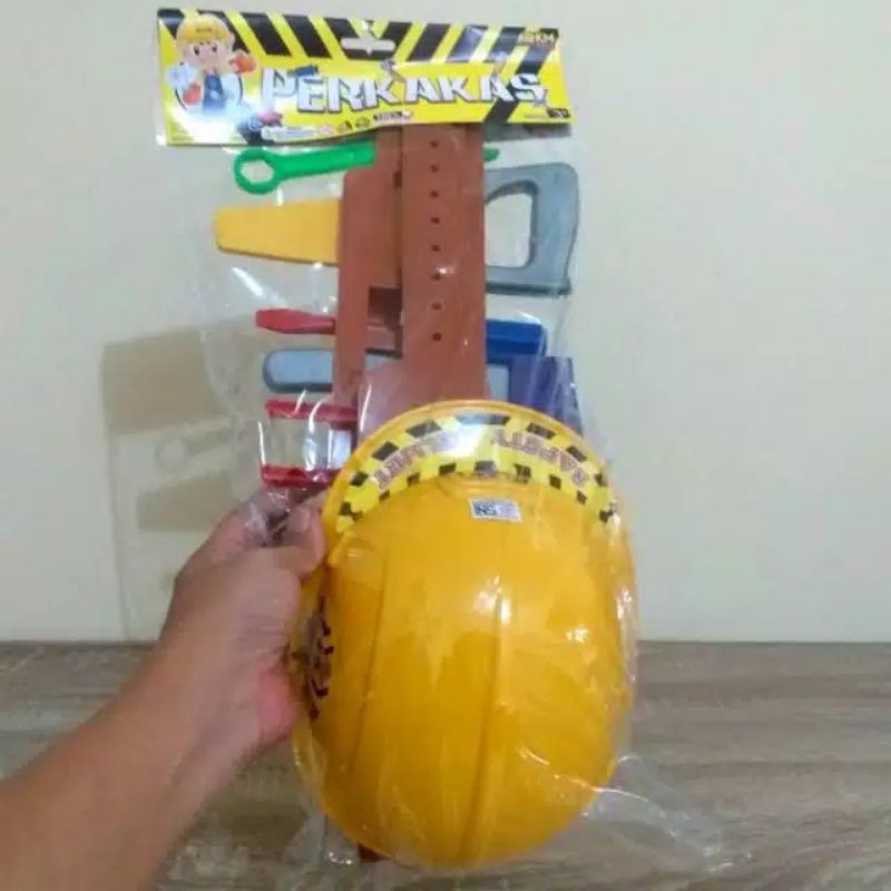 Jual mainan perkakas set gergaji, tang, obeng, palu mainan perkakas ...