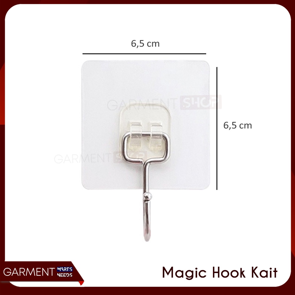 Jual MHOOK - Magic Hook Pengait Jam Pigura Rak Multifungsi Gantungan ...