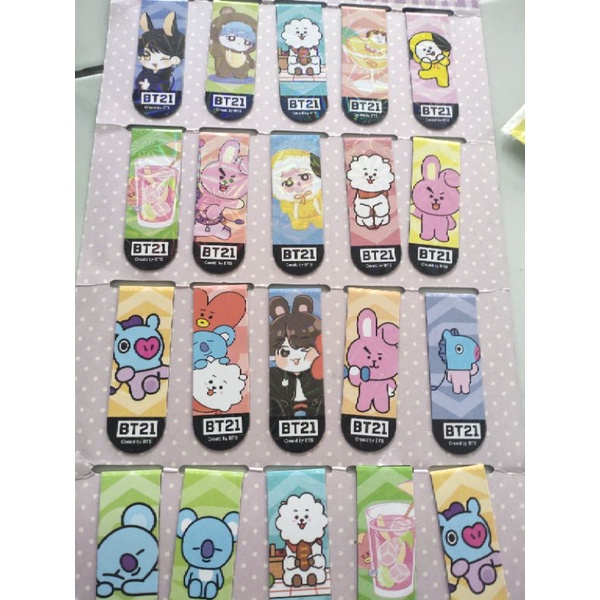 Jual pembatas magnet bt21 | Shopee Indonesia
