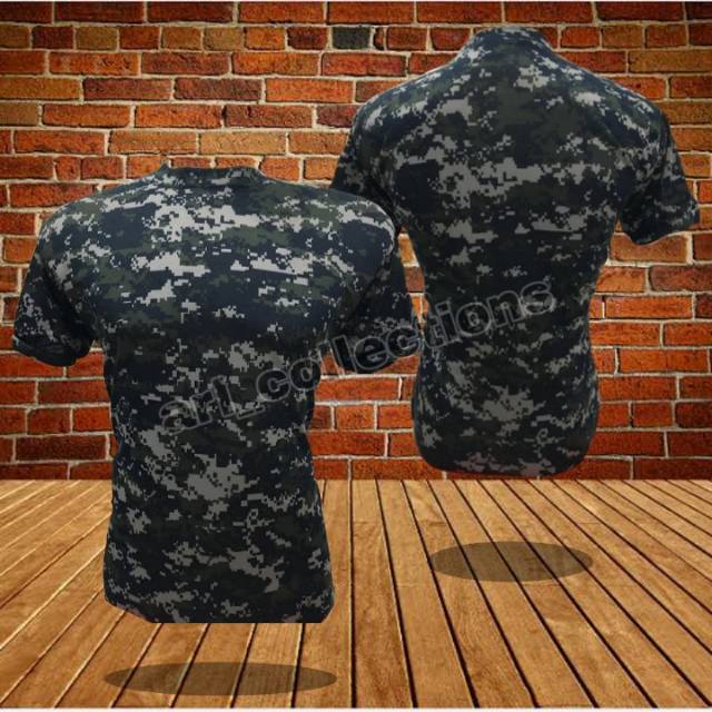 Jual Kaos pendek loreng NAVISIL/kaos pendek army pdl tactical airsofter ...