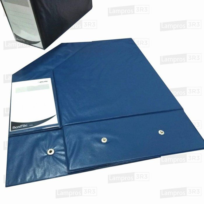 Jual File-Box- Box File Index / Tempat File (Lampros) - Hitam -Box-File ...