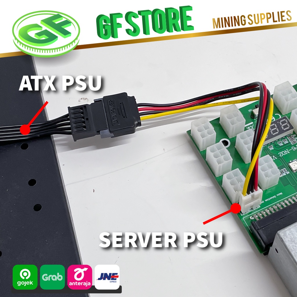 Jual Kabel Molex to 4 Pin Floppy IDE - Sync Cable PSU ATX PSU Server ⚡ ...