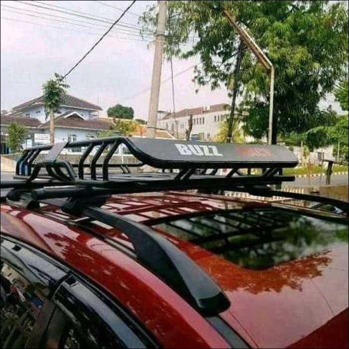 Jual Rak Bagasi Atas Mobil Fortuner Lama+Cross Bar Merek Buzz Rack ...