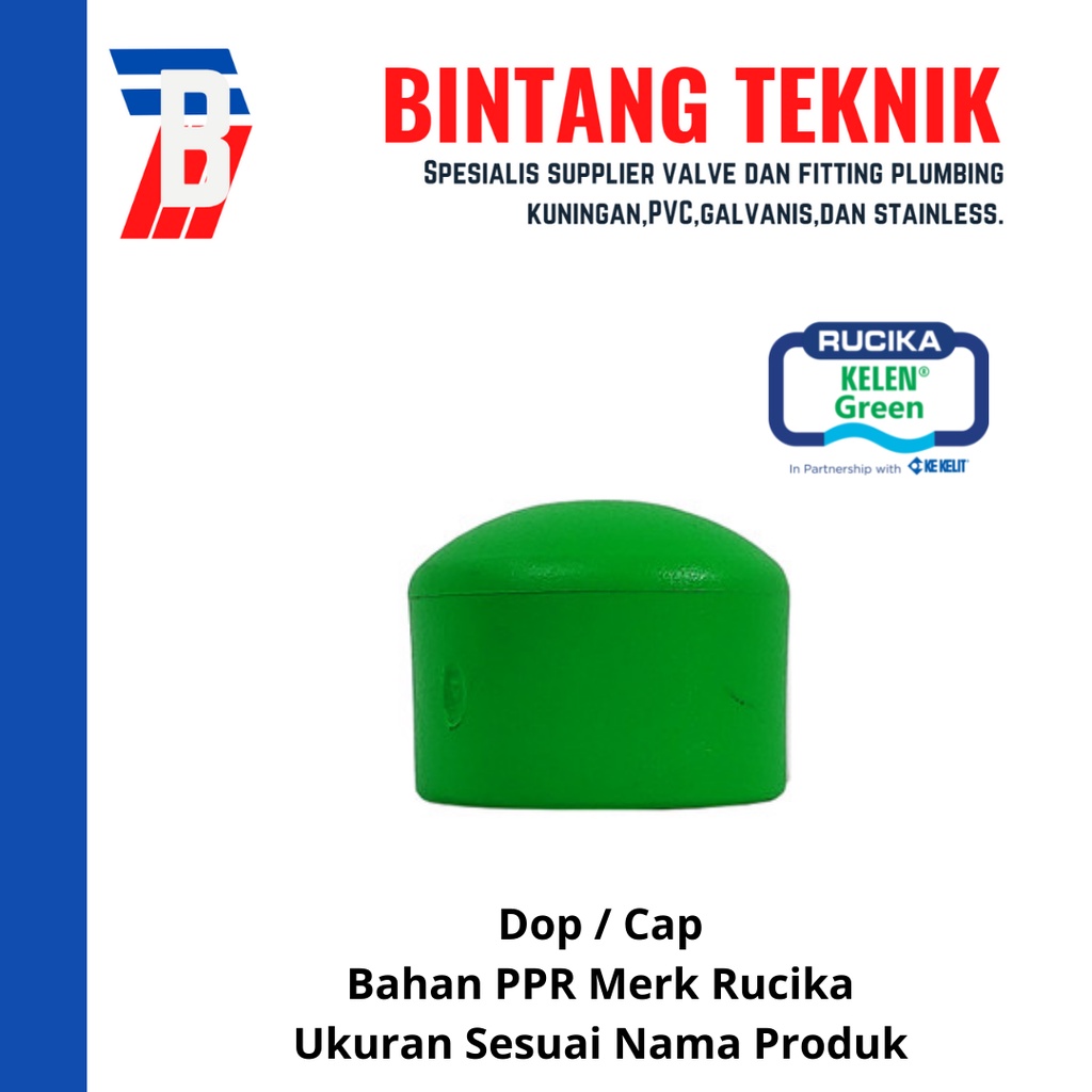 Jual Dop / Cap PPR 4" (110 mm) Rucika | Shopee Indonesia