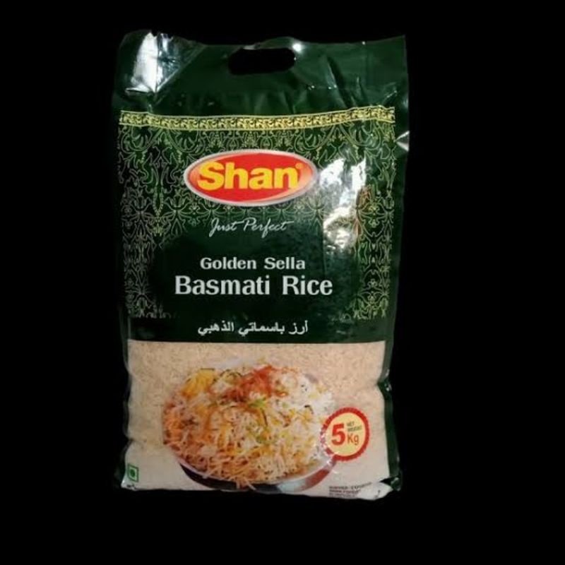 Jual Beras Basmati Shan Golden Sella/Shan Golden Sella Basmati Rice ...