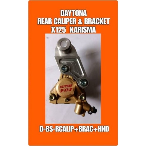 Jual DAYTONA REAR CALIPER & BRACKET HONDA KARISMA X125 ORIGINAL | Shopee Indonesia