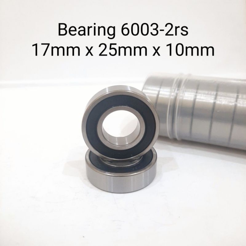 Jual LAHER 6003 - 2rs HCH BEARING 6003 2RS ORIGINAL GOOD QUALITY ...