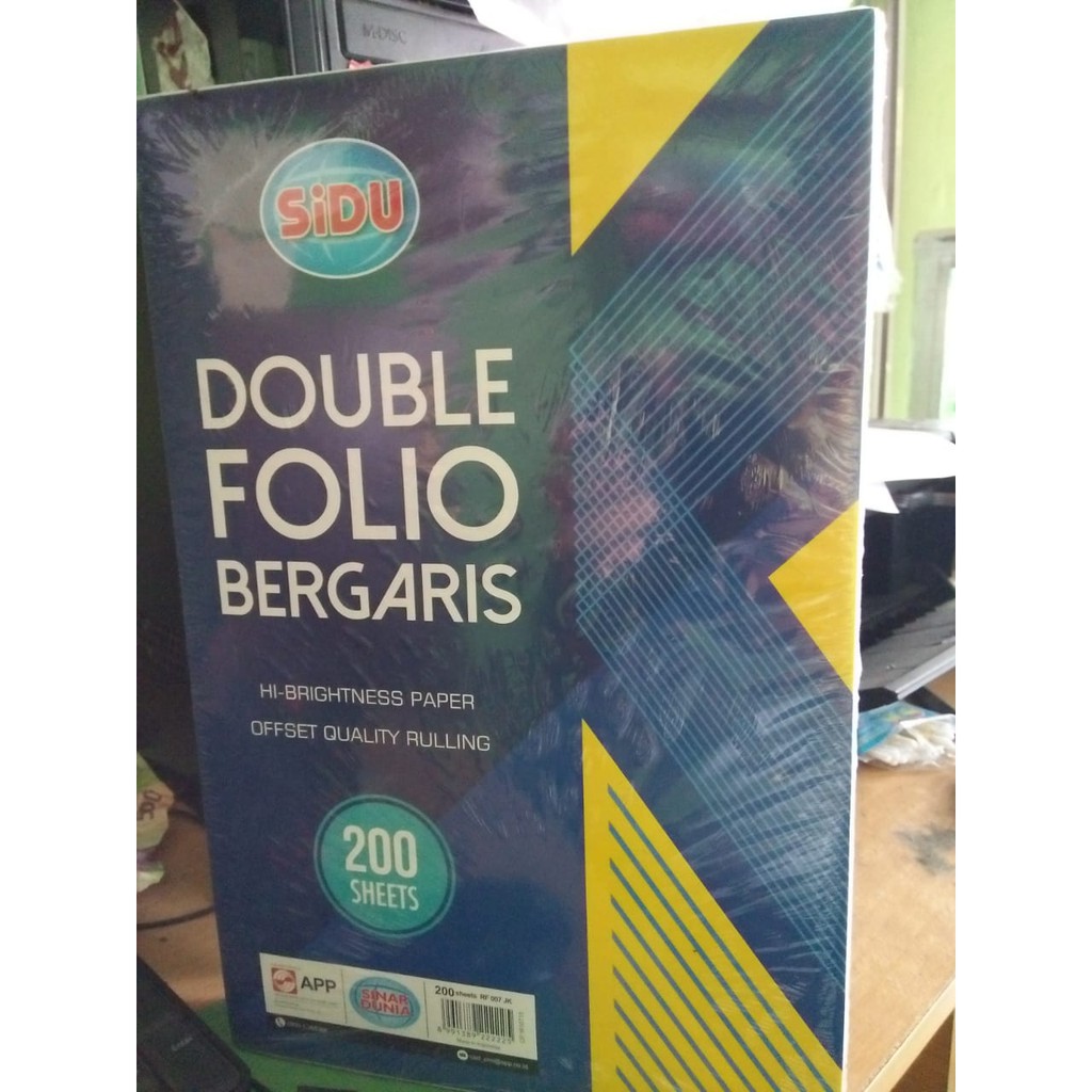 Jual Kertas double polio bergaris berkualitas | Shopee Indonesia