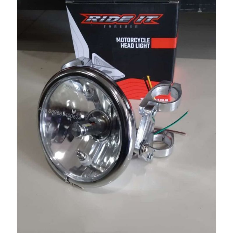 Jual LAMPU PESEK RIDE IT LED 5.7+KUPINGAN CNC AS 31 PNP GL MP TIGER ...