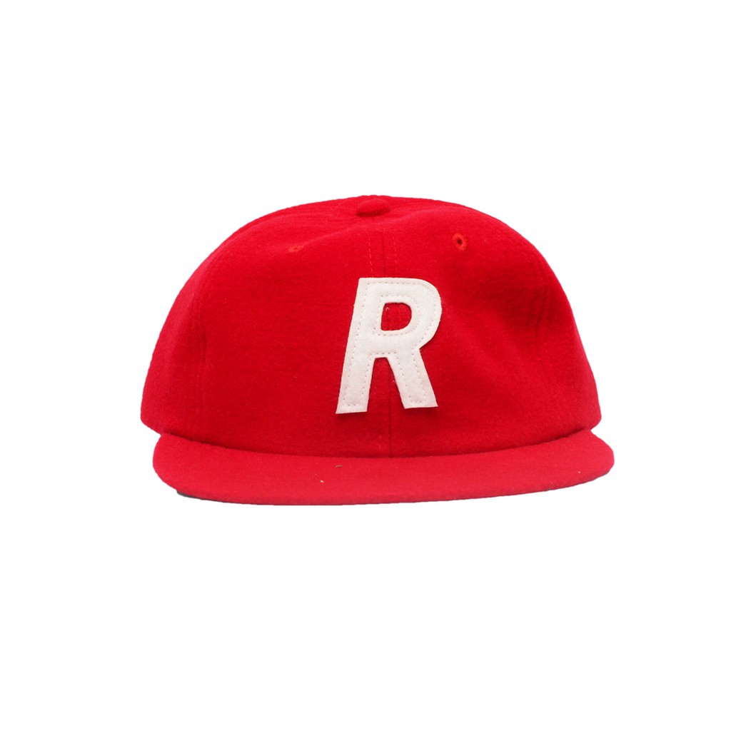 Jual Topi polo hitam merah navy khaki bordier logo font R bahan woll ...