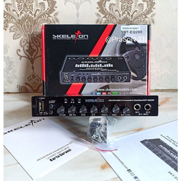 Jual Parametrik Skeleton EQ-200 USB-Karaoke | Shopee Indonesia