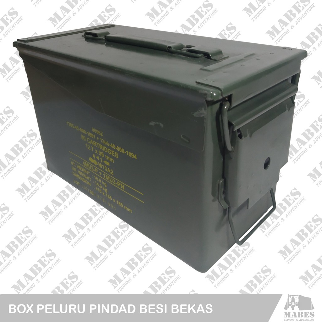 Jual Box / Kotak Besi Bekas Peluru Pindad Serbaguna | Shopee Indonesia