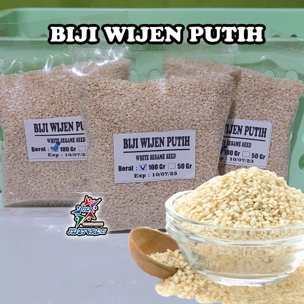Jual Biji Wijen Putih White Sesame Seed Super Quality | Shopee Indonesia