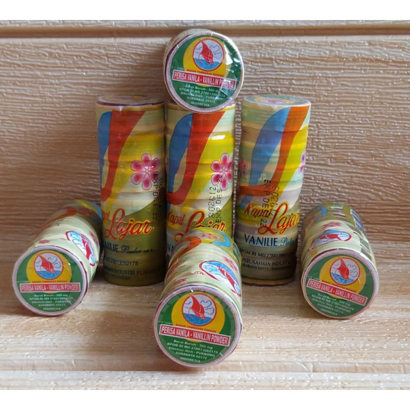 Jual MURAH Vanili Cap Kapal Lajar 1roll (isi 6cepuk) | Shopee Indonesia