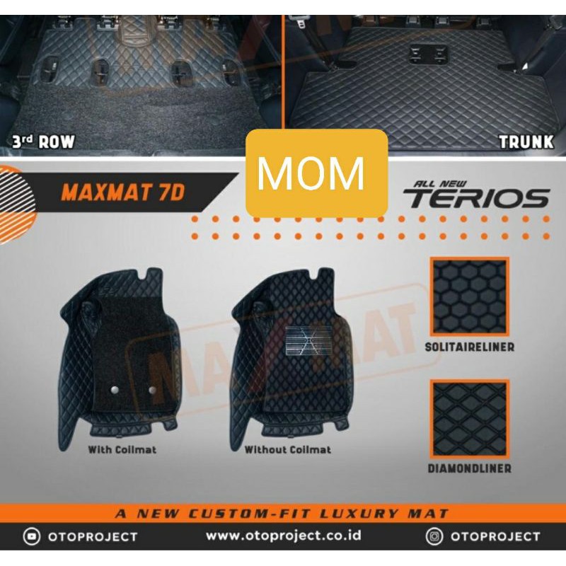 Jual Karpet Mobil Maxmat 7d otoproject All New Rush Terios 2018-2023 ...