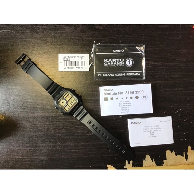 Jual Casio AE 1200WH 1AVDF Original (Preloved Second Item) | Shopee Indonesia