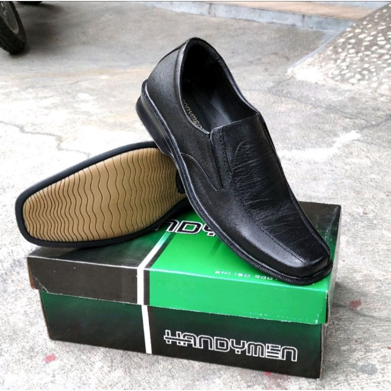 Jual Sepatu kulit pria handyman terbaru telaris termurah berkualitas ...